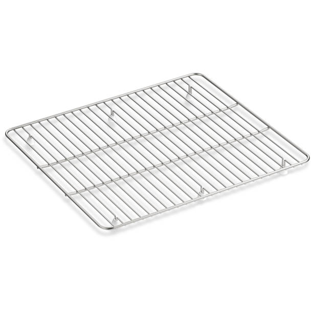 Kohler Kennon Small Stainless Steel Sink Rack & Reviews | Wayfair