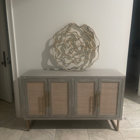 Union Rustic Handmade Rustic Abstract Wall Decor on Solid Wood ...