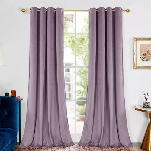 Mercer41 Trenady Polyester Blackout Curtain Pair | Wayfair