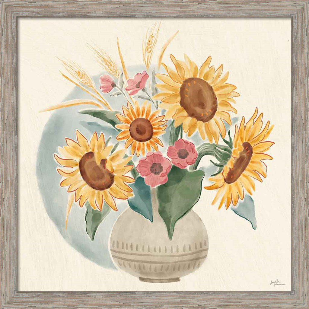 August Grove® " Sunflower Season IV Bright " by Janelle Penner Painting ...