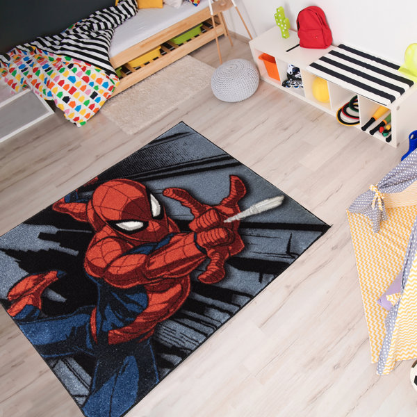 Kid's Company Licensed Disney Marvel Spider-Man Youth Area Rug ...