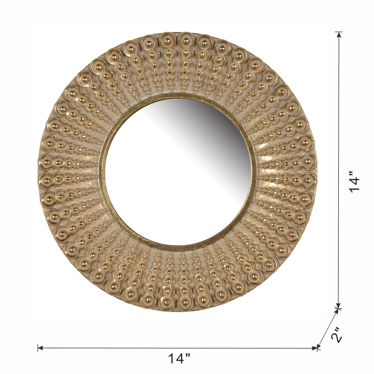 Bungalow Rose Hanaya Modern & Contemporary Accent Mirror & Reviews ...