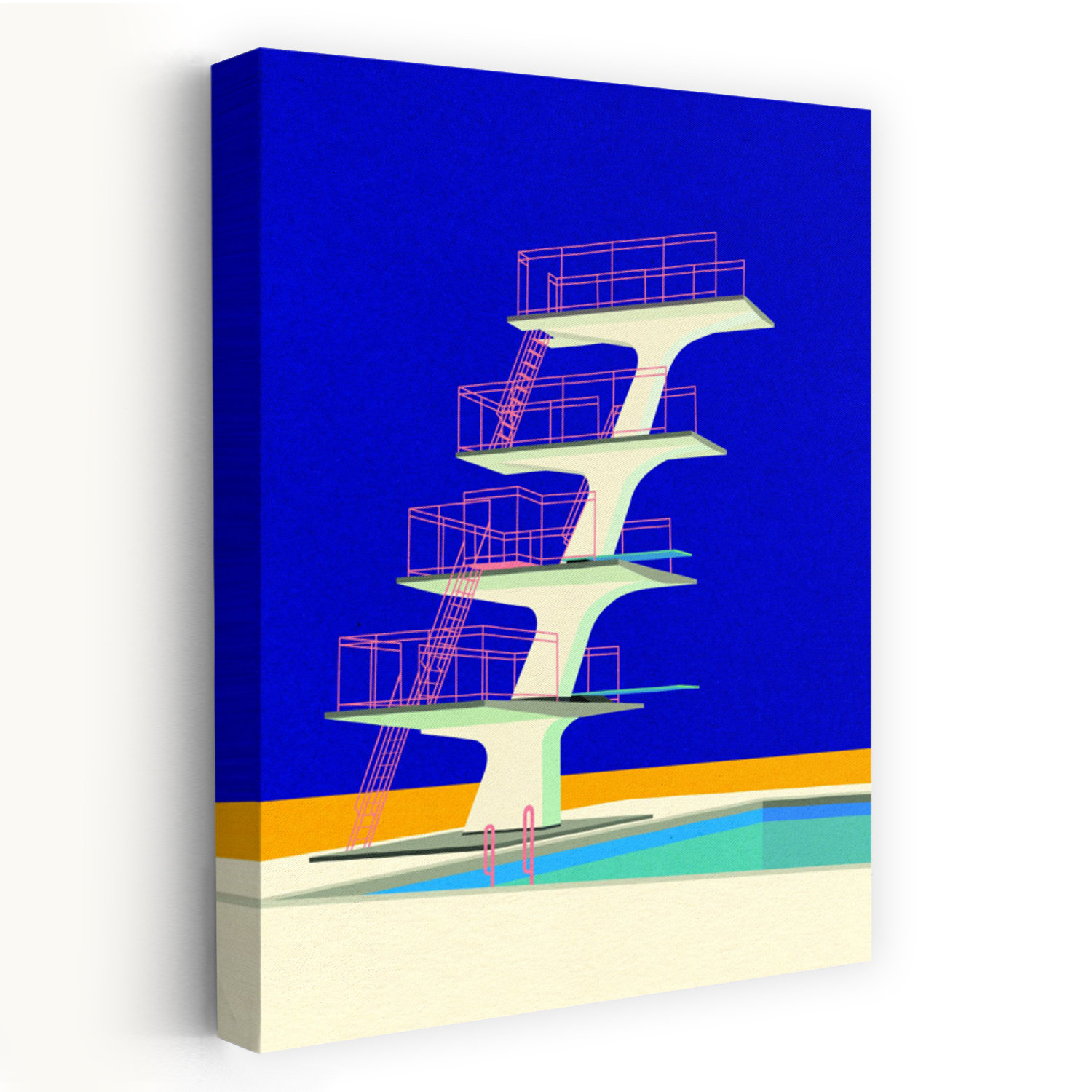 Wrought Studio™ Contemporary Art Contemporary Architecture Art | Wayfair
