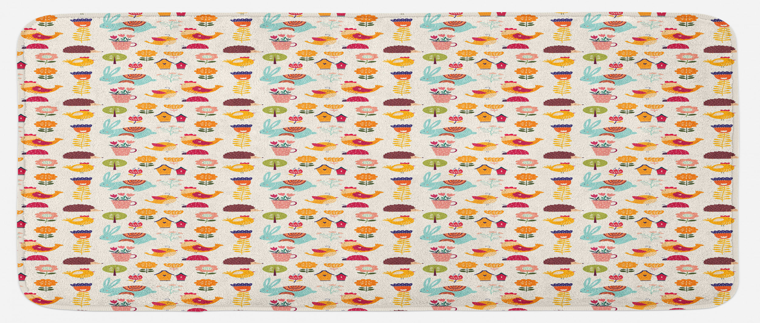 East Urban Home Colorful Kitchen Mat | Wayfair