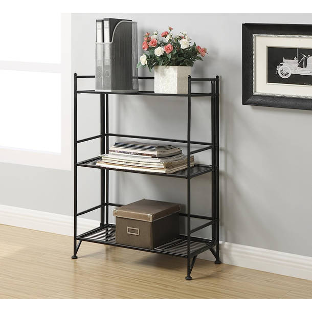 Rebrilliant Metal Free Standing Magazine Rack | Wayfair