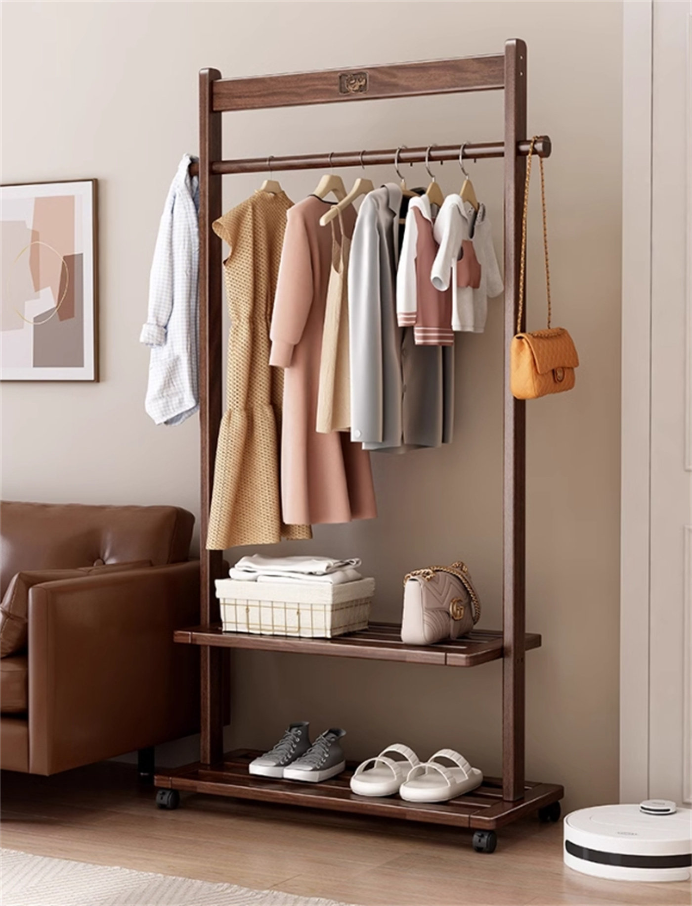Thrones Designs Porte-chapeaux en bois massif Aesthetic - Wayfair Canada