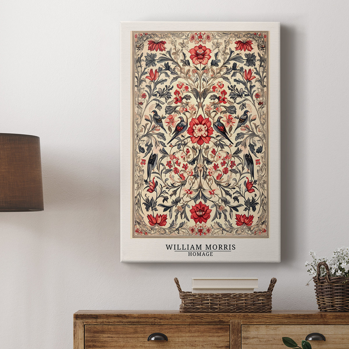 Lark Manor™ WM MORRIS Series CCCIX -Gallery Wrapped Cavas | Wayfair