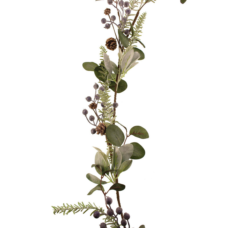 The Seasonal Aisle 150cm Faux Blueberry Garland | Wayfair.co.uk