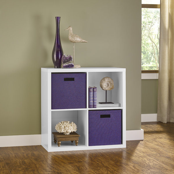 Closetmaid 4 Cube Large Decorative Storage Bookcase by ClosetMaid ...