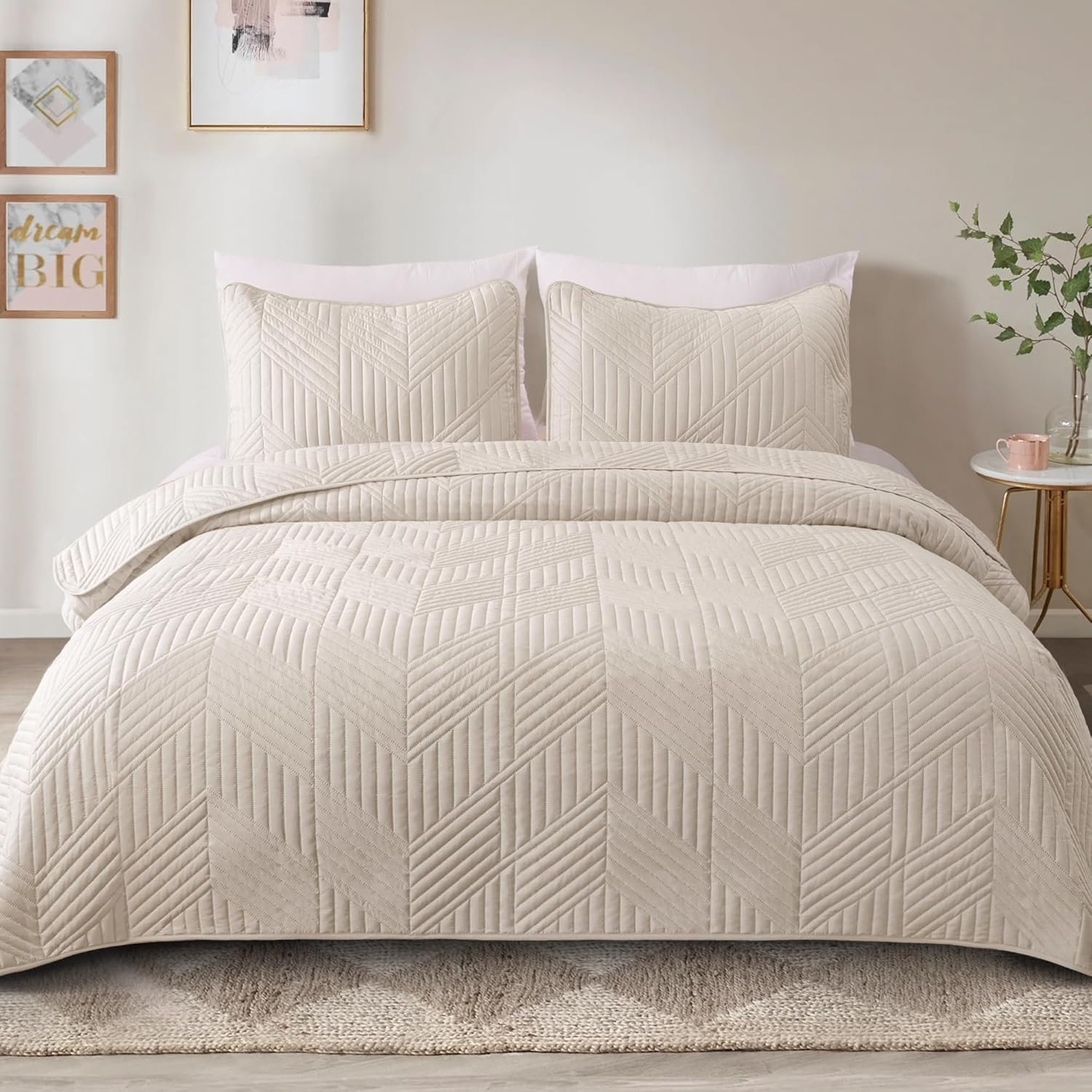 SIPIROT Mezcla Ultrasonic Full Quilt Bedding Set | Wayfair