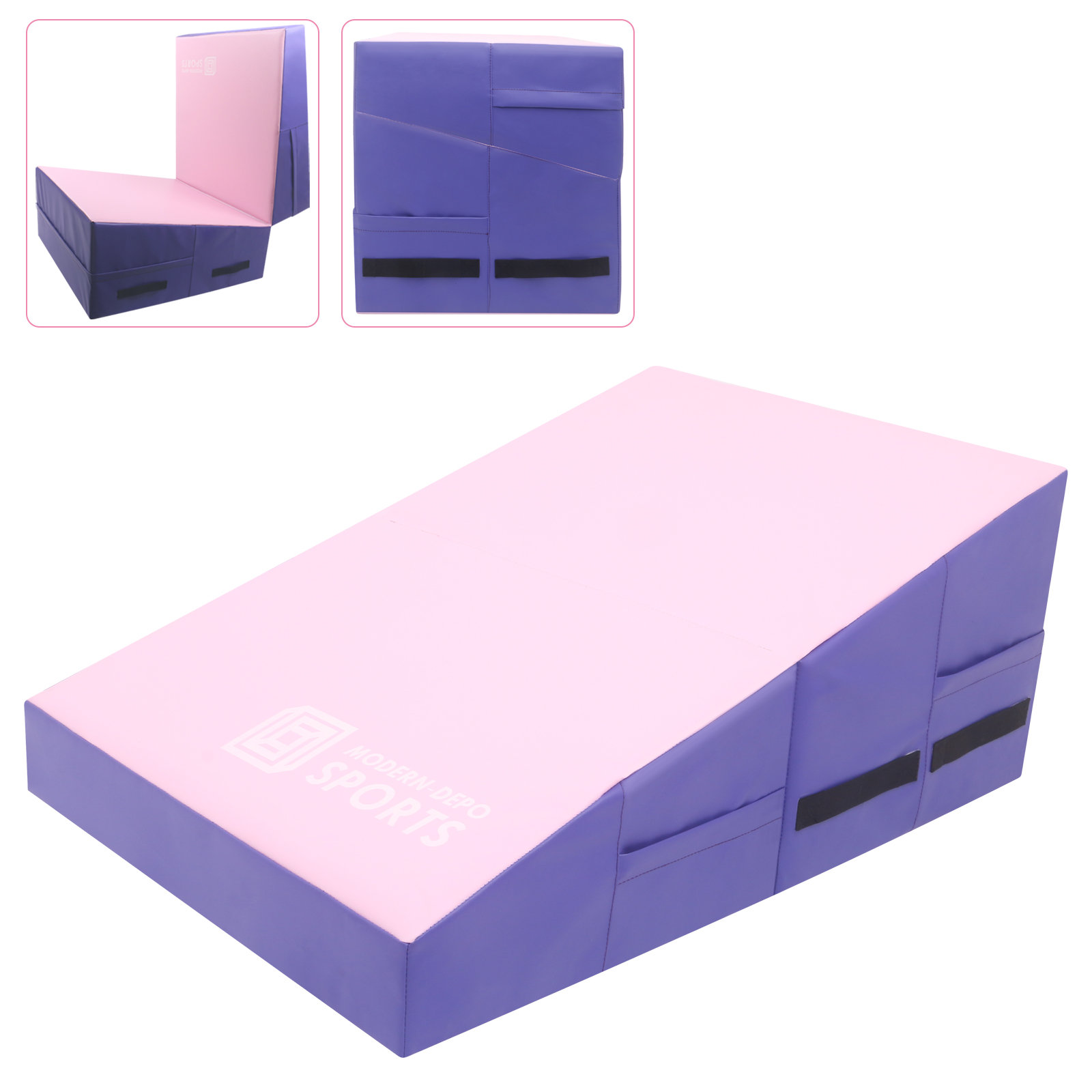 Modern Depo Gymnastics Wedge Mats Folding For Home Use Waterproof ...