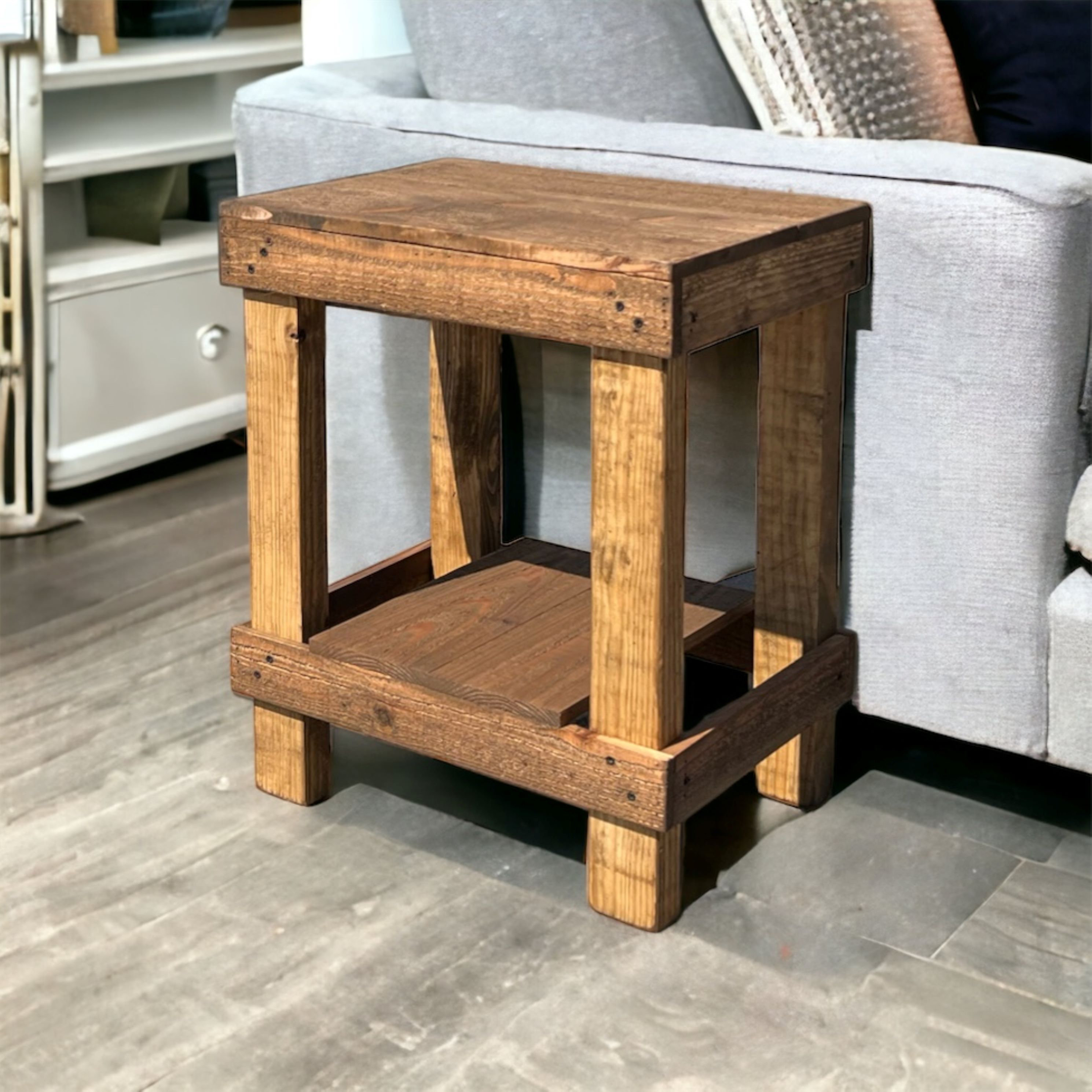 Millwood Pines Durso Solid Wood End Table with Storage & Reviews | Wayfair