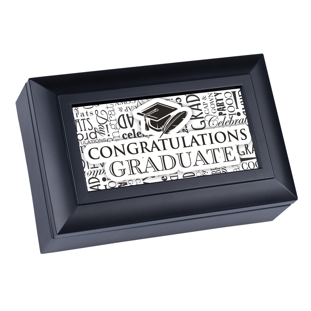 Trinx Congratulations Graduate Memory Box | Wayfair