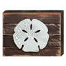 Designocracy Vintage Sand Dollar Post Wooden Wall Décor | Wayfair