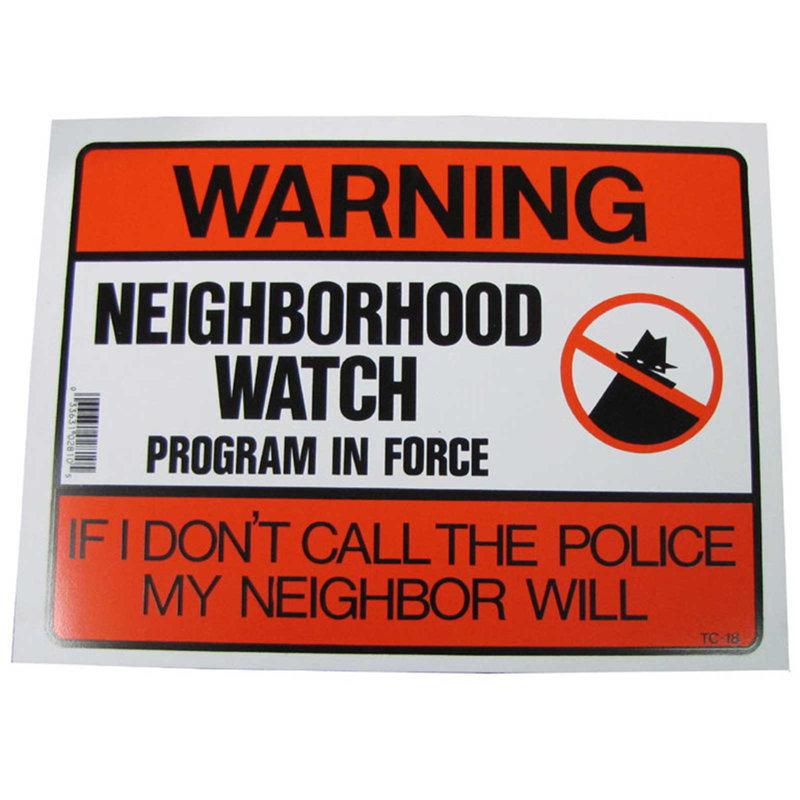 NeoPlex Neighborhood Watch Program Sign - Wayfair Canada