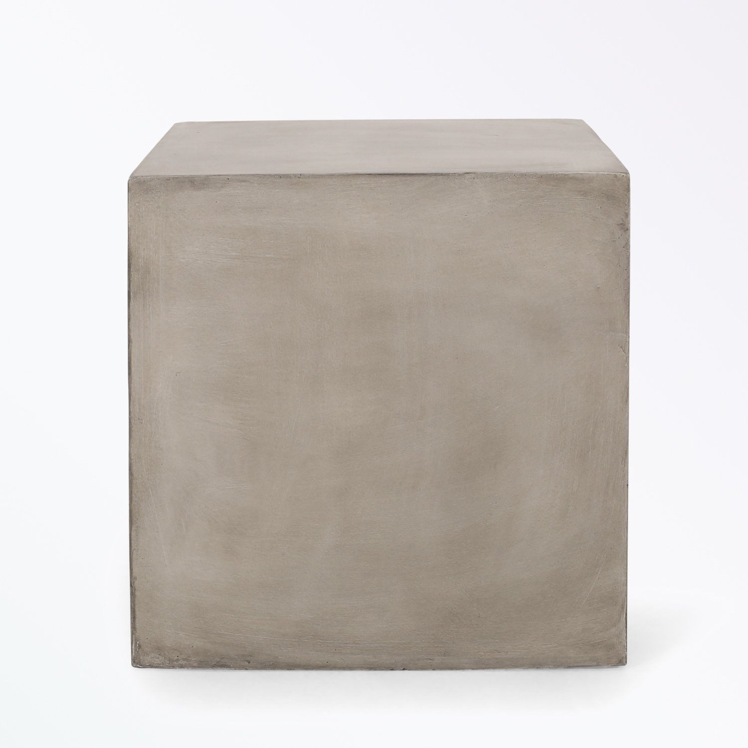 17 Stories Sanaoubar Concrete Top End Table | Wayfair