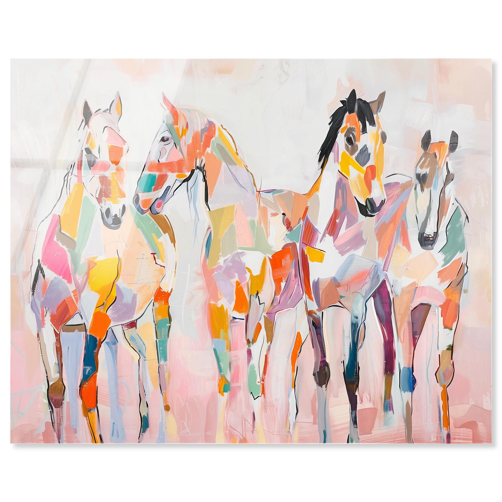 Art Remedy Frontier Horses Acrylic Print Western Art by Art Remedy ...