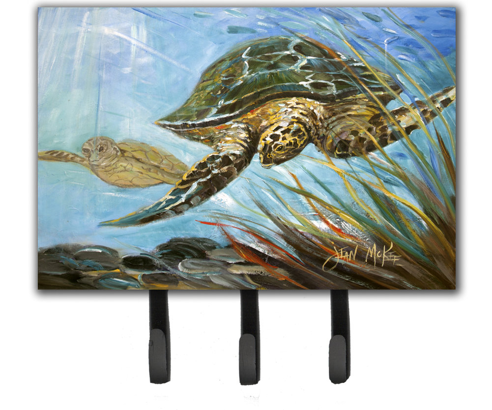 Caroline's Treasures Loggerhead Sea Turtle Key Holder | Wayfair