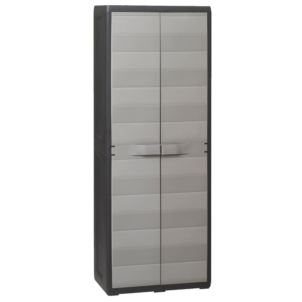 Latitude Run® Storage Unit Outdoor Storage Cabinet Shed with Shelves ...