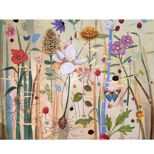 Platinum Art Group La Dee Da by Natalie Levine - Unframed Painting ...