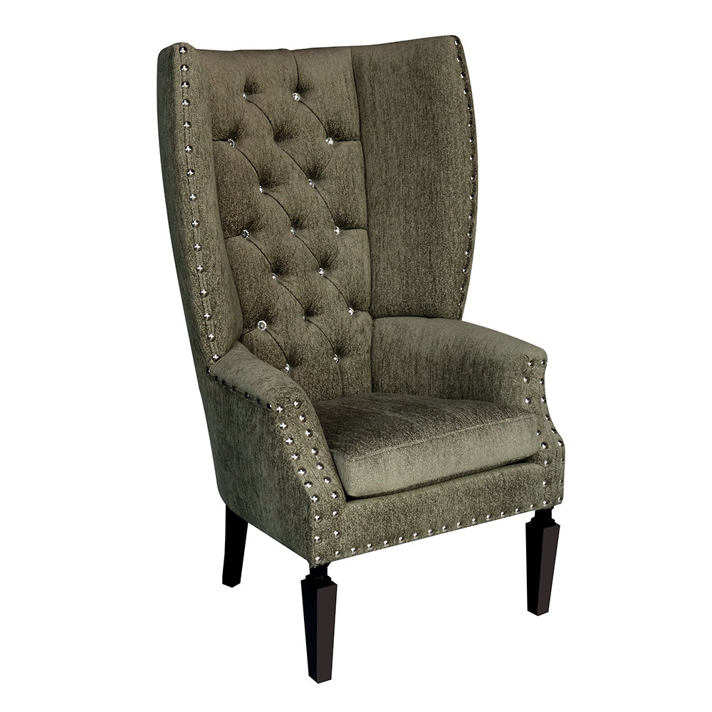 Darby Home Co Adamarie 31'' Wide Tufted Wingback Chair | Wayfair