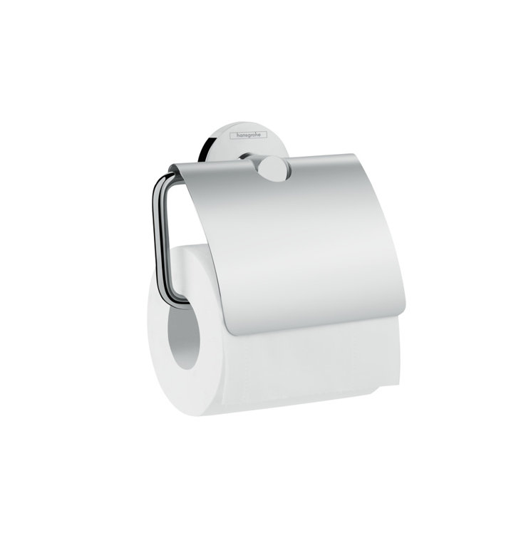 Hansgrohe Logis Universal Toilet Paper Holder With Cover4-Inch ...