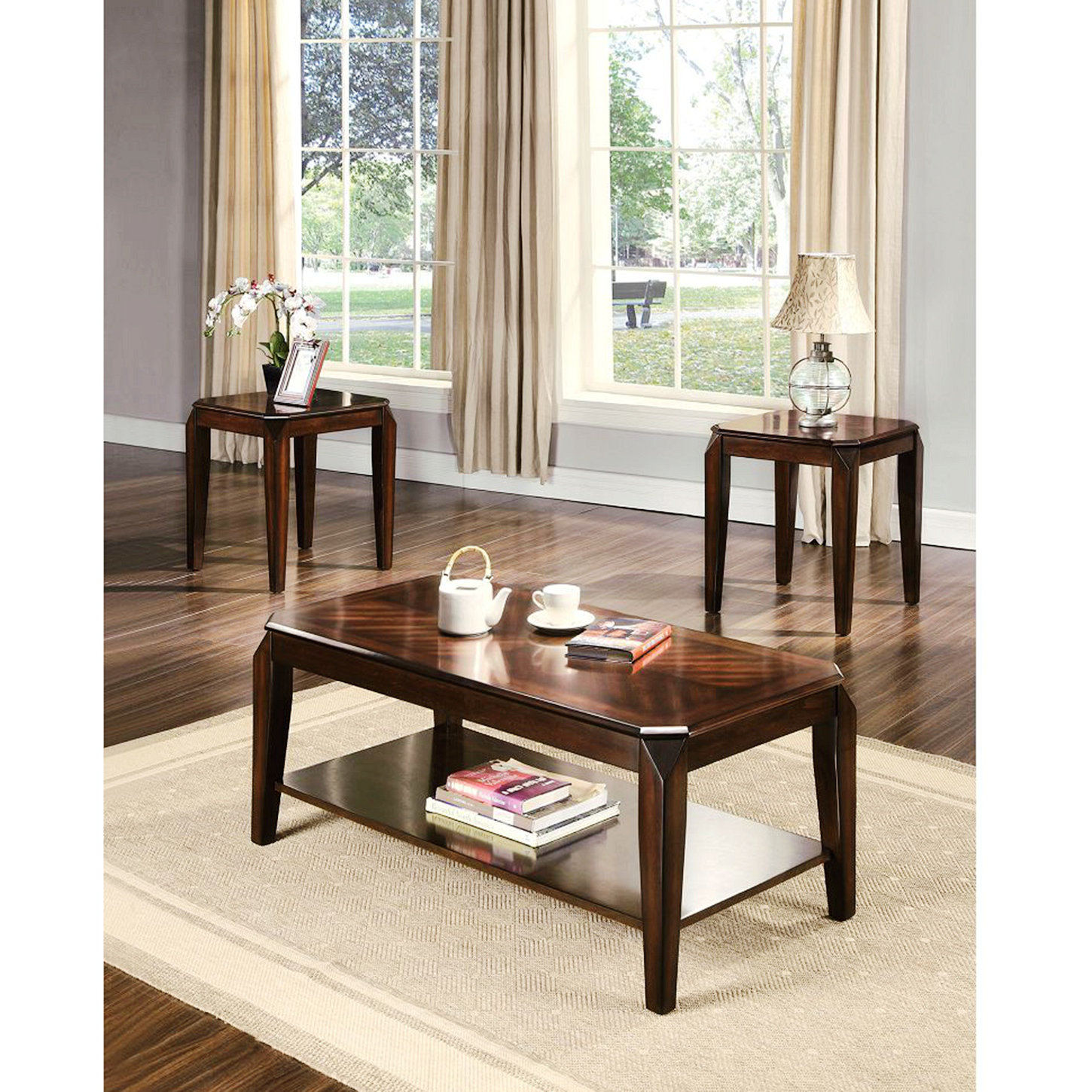 Red Barrel Studio® Iduna 3 - Piece Living Room Table Set | Wayfair