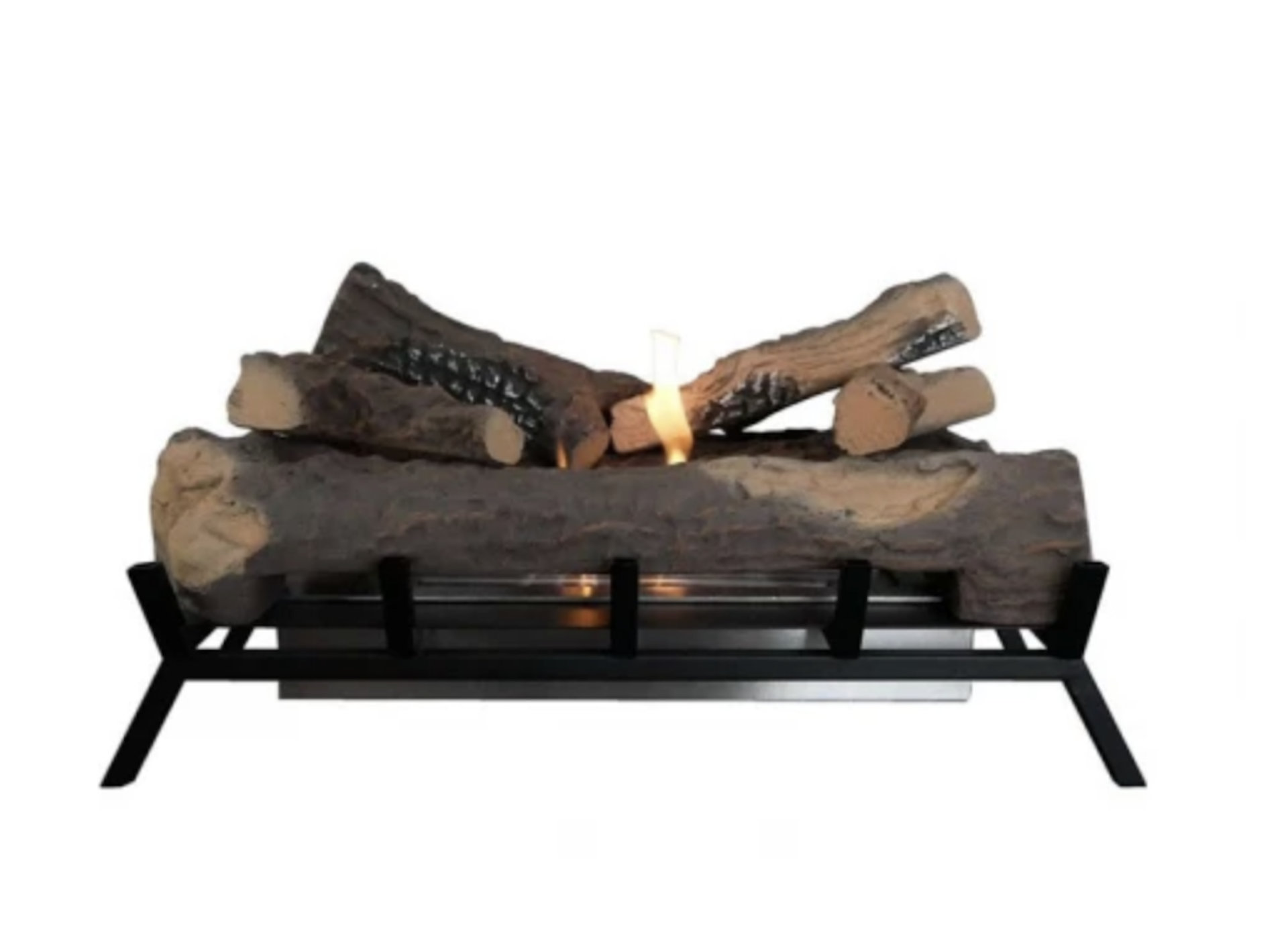 George Oliver Bioethanol Fire Grate Scandi-Flames 61 W | Wayfair.co.uk