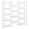 17 Stories 17 Storeys Bookcases And Bookshelves Triple Wide 5 Tiers ...