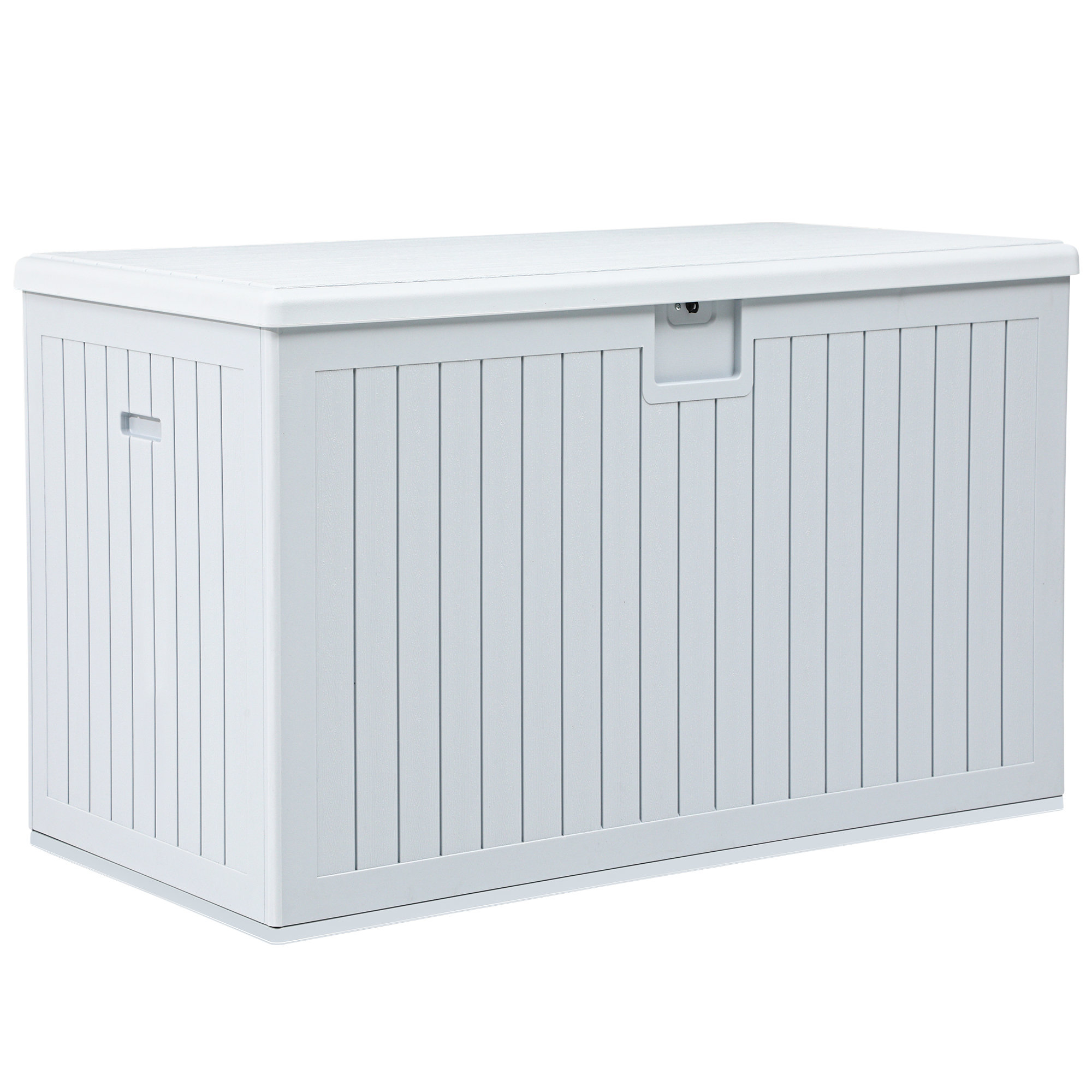 Brayden Studio Brynnan 161cm W 870L Deck Box, Large Garden Storage Box ...