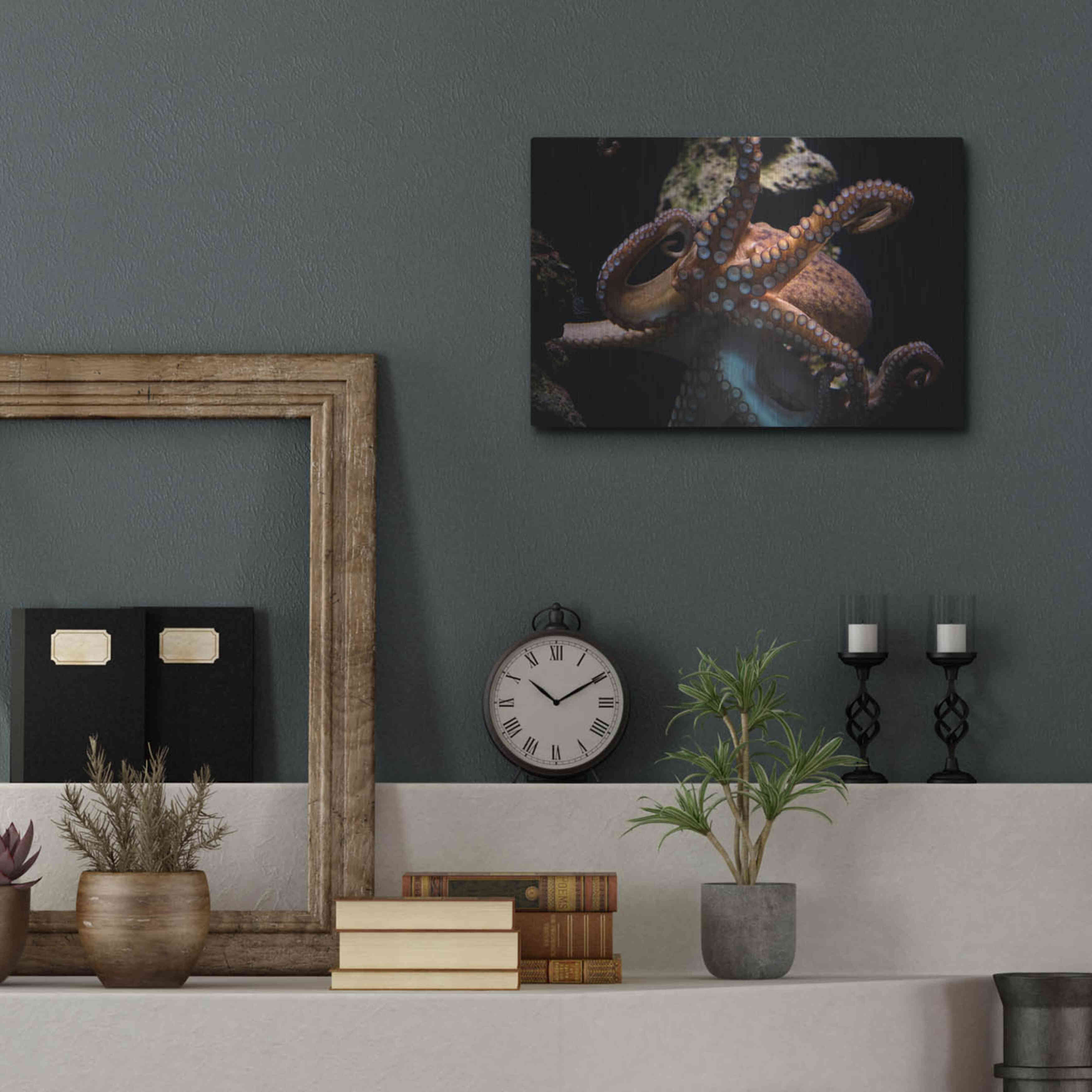 Breakwater Bay The Kraken' Metal Wall Art | Wayfair