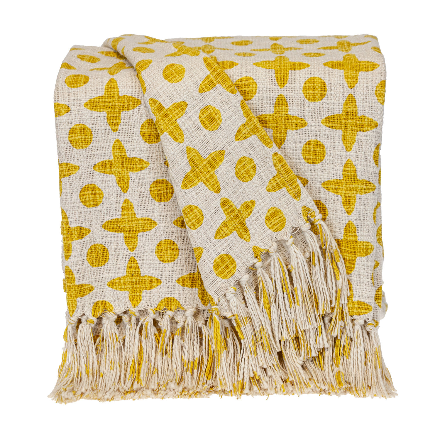 Parkland Collection 100% Cotton Throw & Reviews | Wayfair