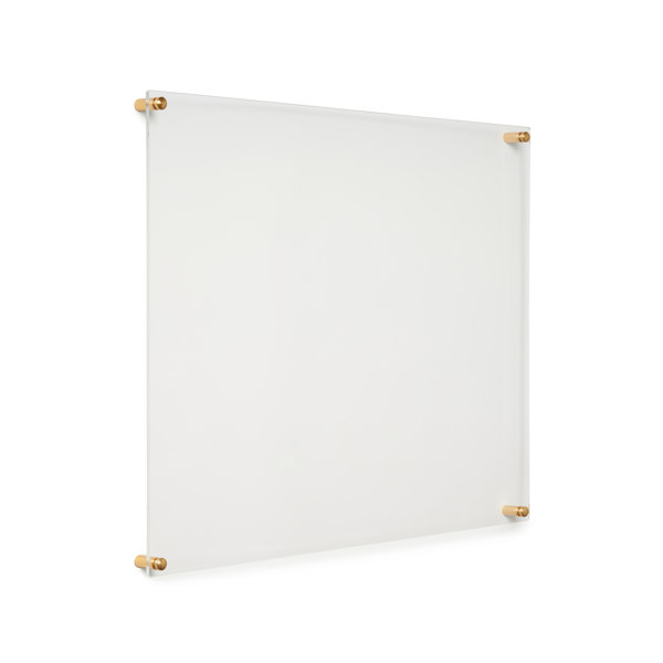 Cool Modern Frames Clear Acrylic Floating Picture Frame & Reviews | Wayfair