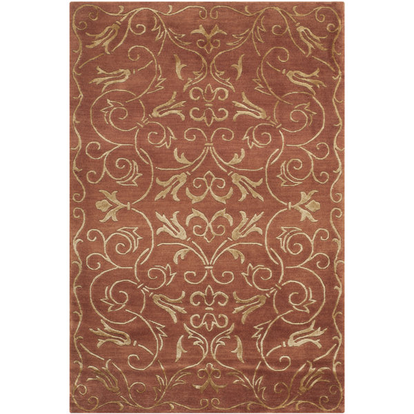 Safavieh Hand Knotted Silk & Wool Pile Rug & Reviews | Wayfair