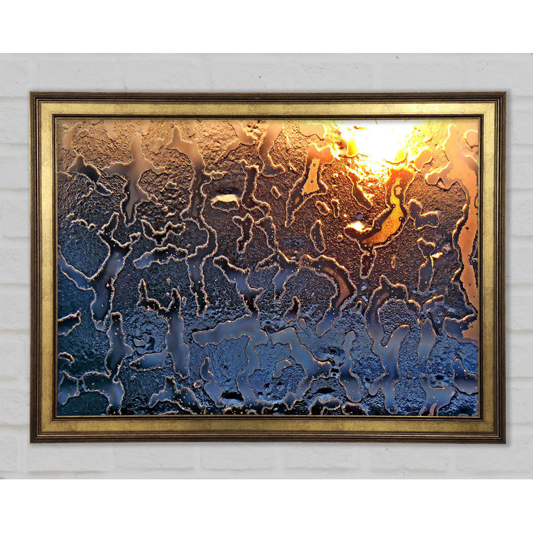 17 Stories Icy Glass - Single Picture Frame Art Prints on Wood ...