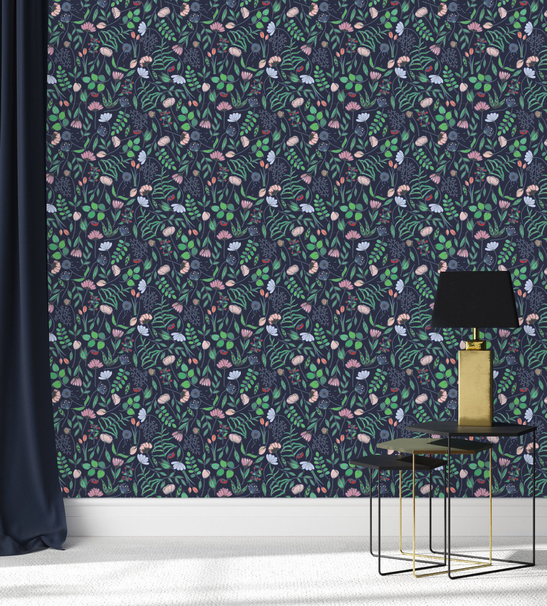 Red Barrel Studio Husnaa Floral Wallpaper - Wayfair Canada