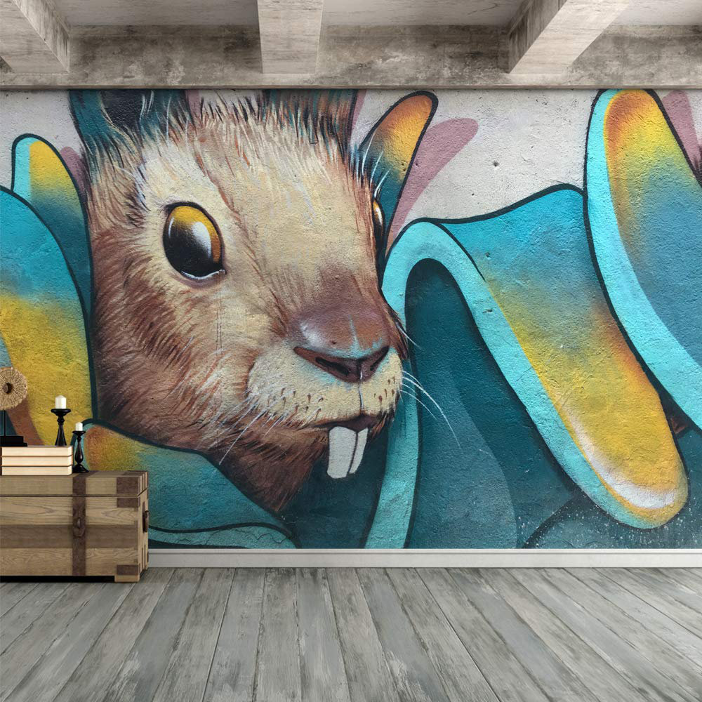 IDEA4WALL Colorful Graffiti01 Paintable Wall Mural | Wayfair