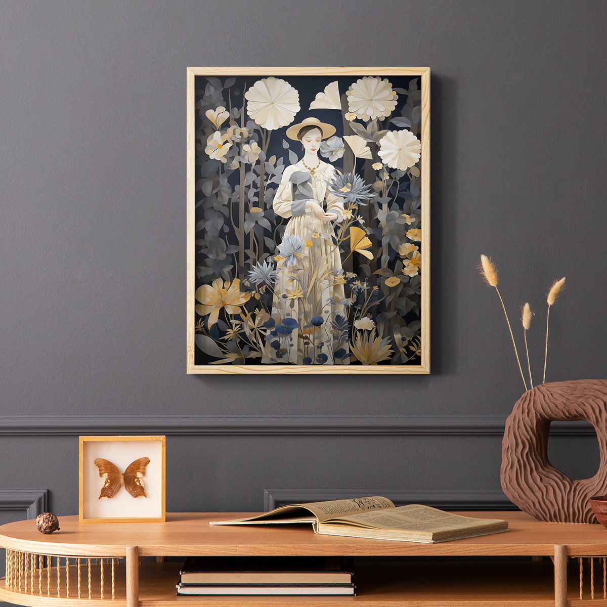 Charlton Home® WOMEN Series DLXI -Premium Framed Print -Ready to Hang ...