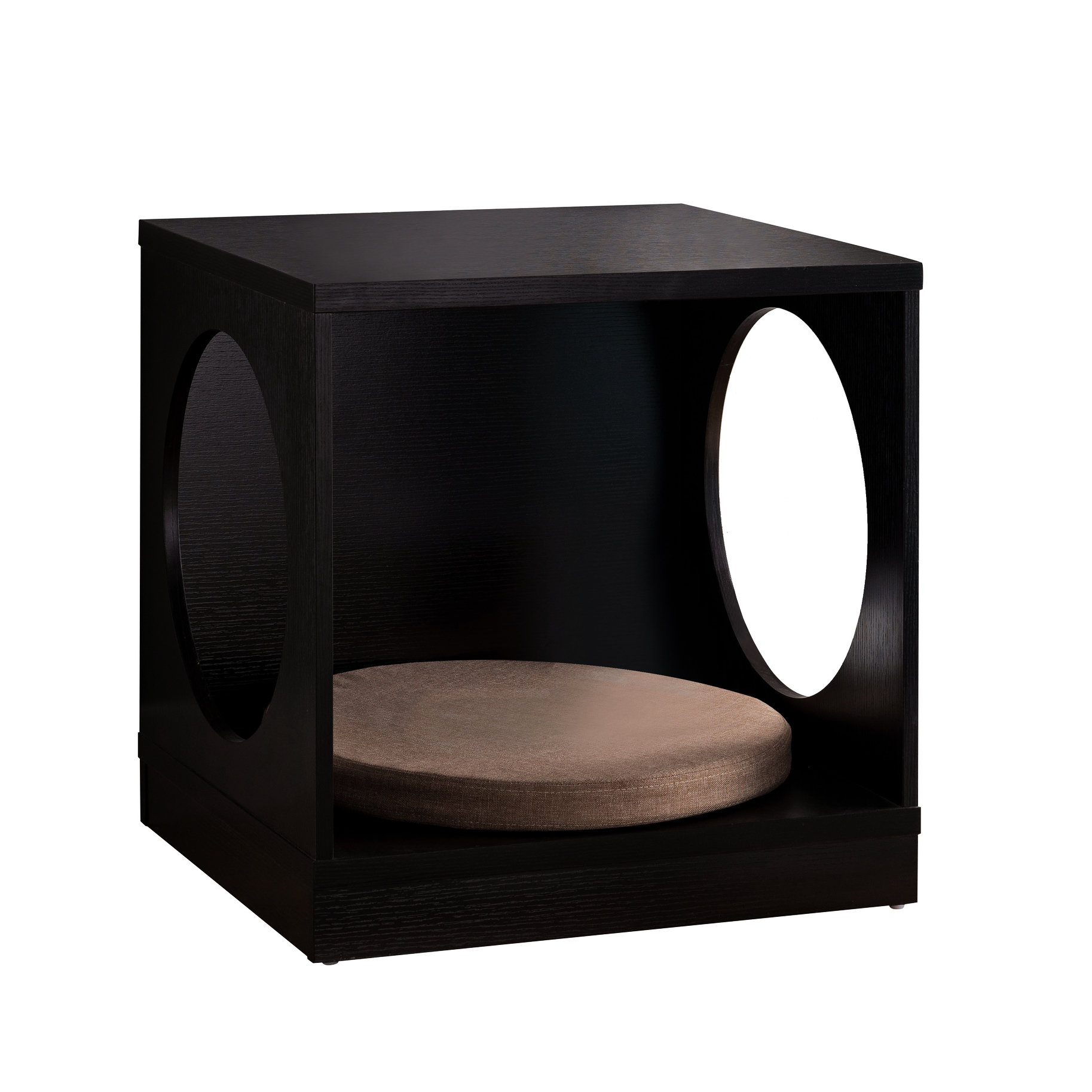 George Oliver Circle Design Pet End Table - Red Mat And Leisure ...