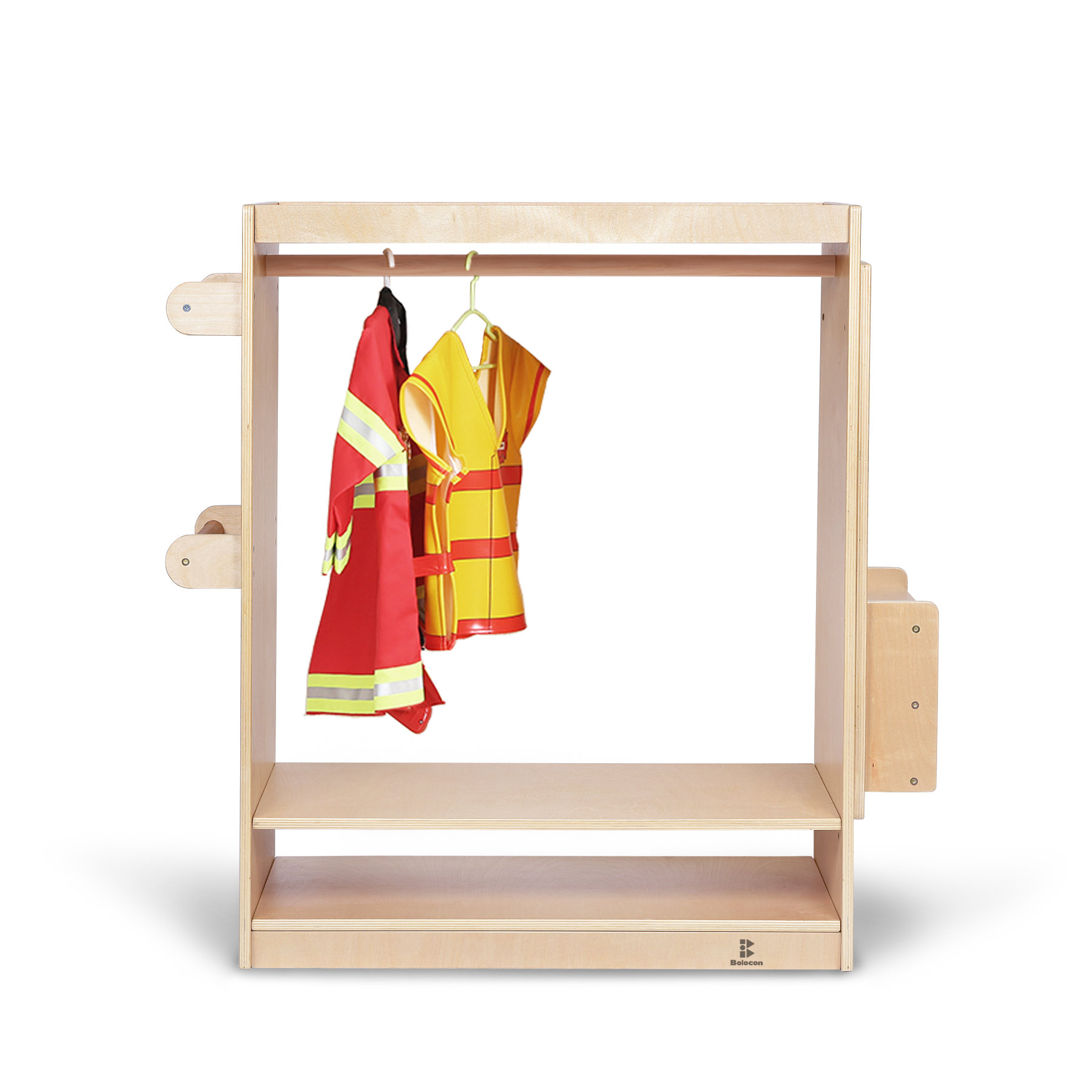 George Oliver Kids Dress Up Center Pretend Play Closet, Clothes Rack ...