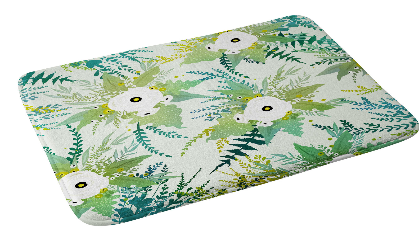 East Urban Home Iveta Abolina Lula Garden Bath Rug | Wayfair