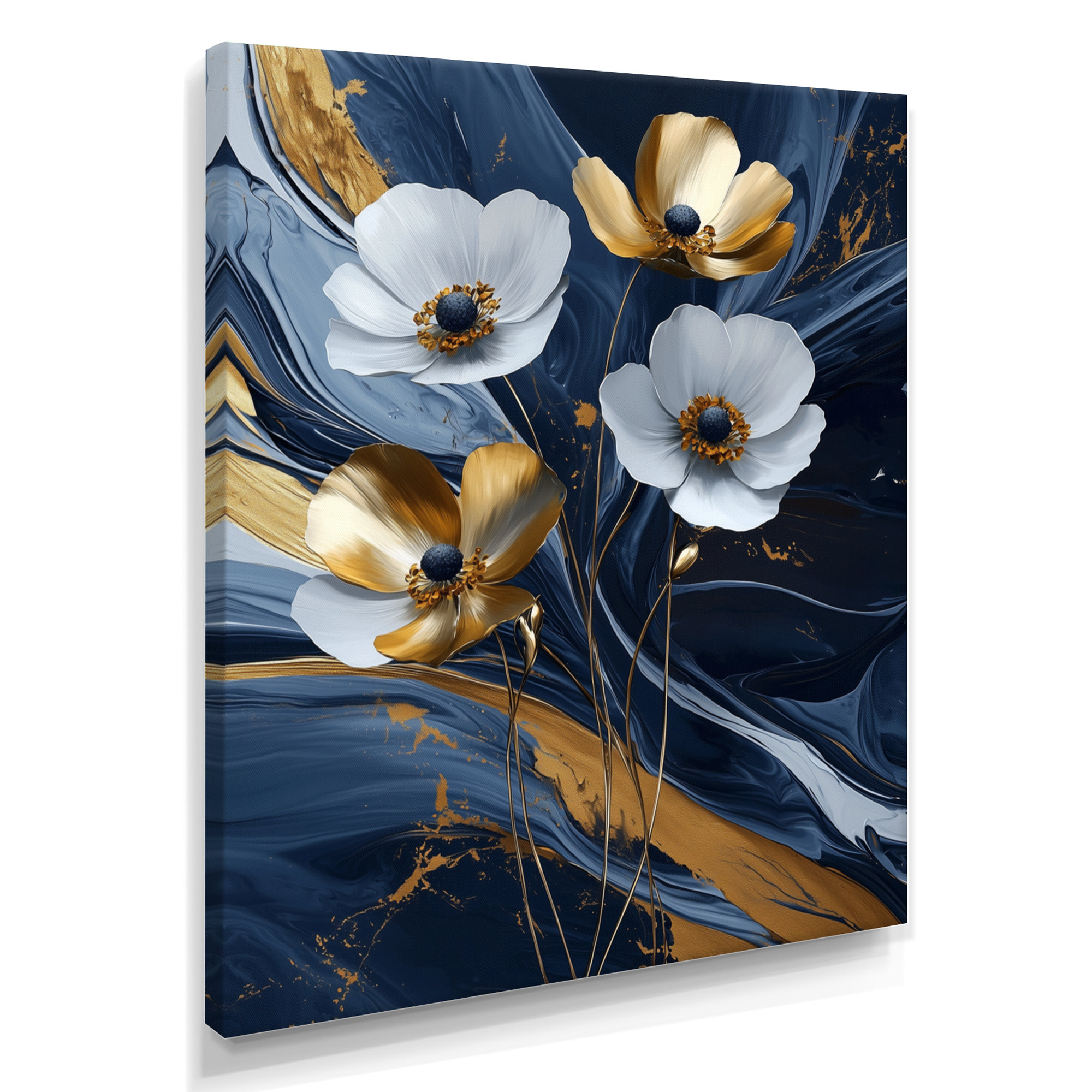 Mercer41 Bridget - Floral Wall Art Living Room | Wayfair