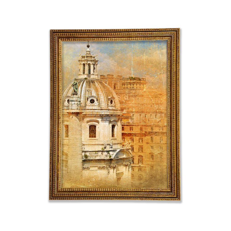 Bright Star Ancient St Peters Basilica - Single Picture Frame Art ...