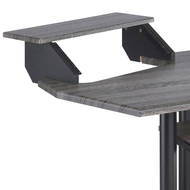 Plethoria Detroit Music Recording Studio Desk with Keyboard Tray | Wayfair