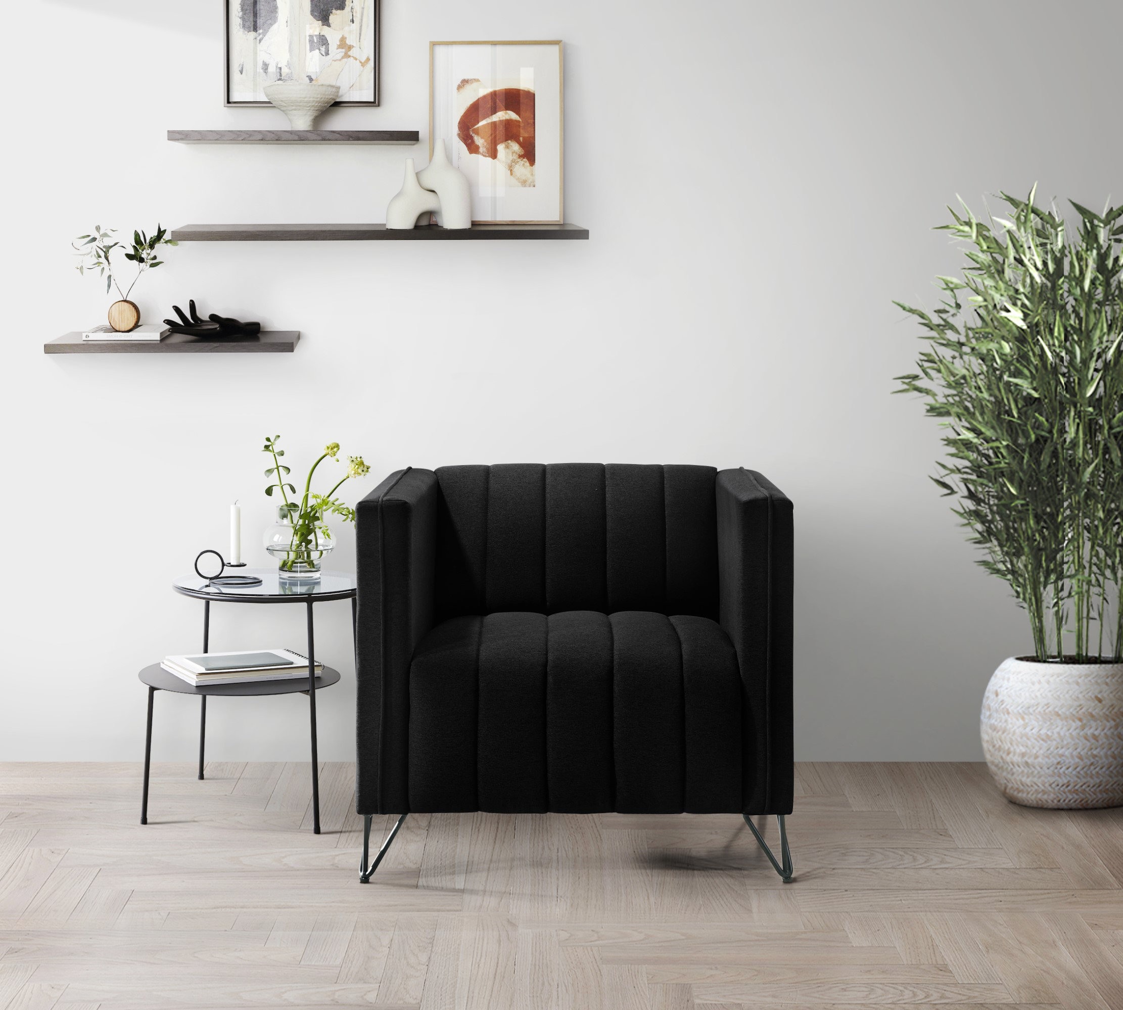 Wade Logan® Chylee Square Arm Chair & Reviews | Wayfair