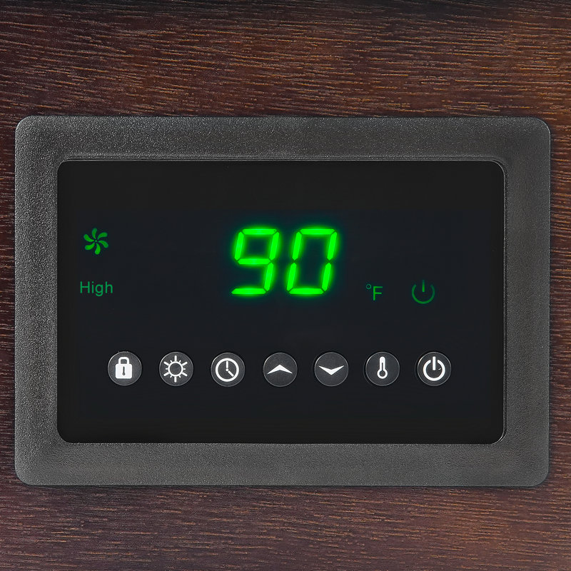 VEVOR Infrared Heater, 1500W Remote Control Electric Space Heater | Wayfair