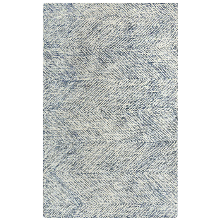 Millwood Pines Morecambe Wool Chevron Rug & Reviews | Wayfair