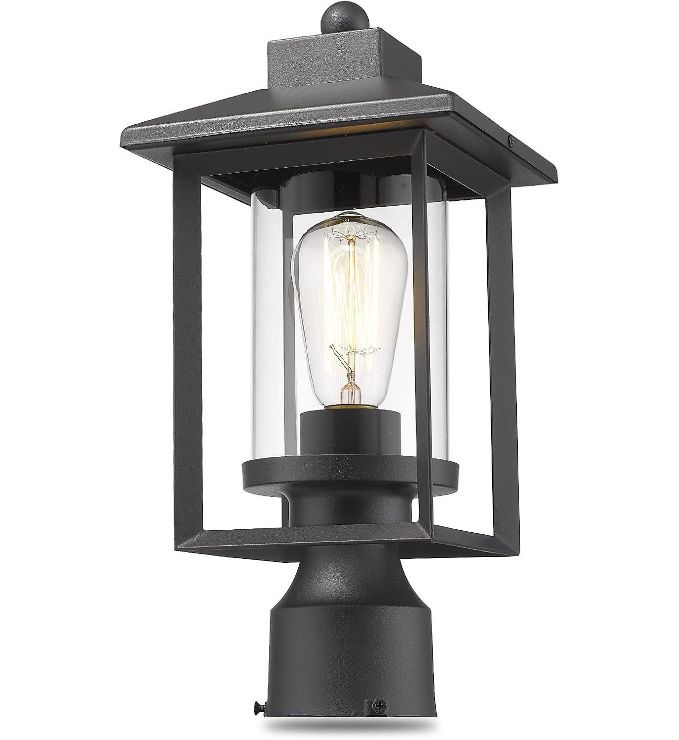 Latitude Run® Outdoor Post Light Exterior Post Lantern Lamps Pathway ...