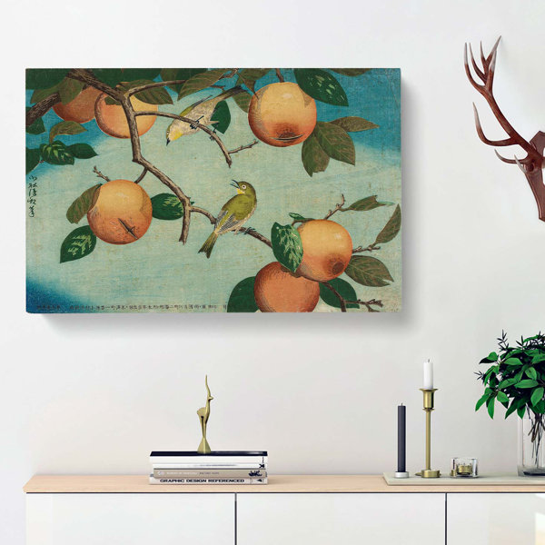 East Urban Home Birds Upon A Fruit Tree by Kobayashi Kiyochika ...