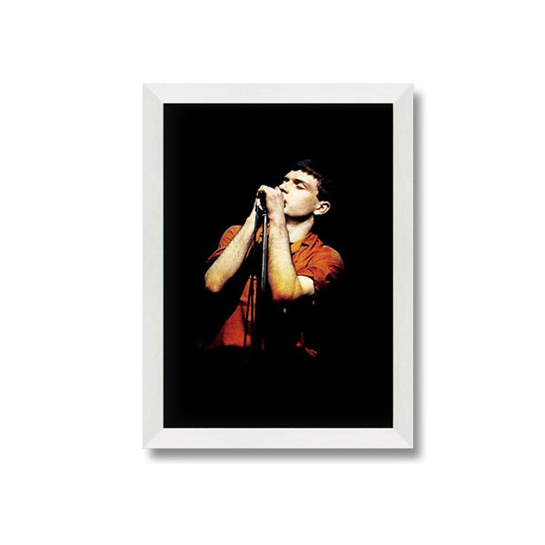 Brayden Studio Ian Curtis Joy Division 02 - Single Picture Frame Art ...